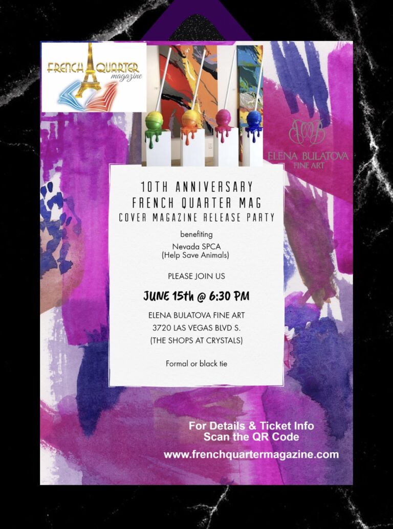 Cover Magazine Release Party and 10th Anniversary of French Quarter ...